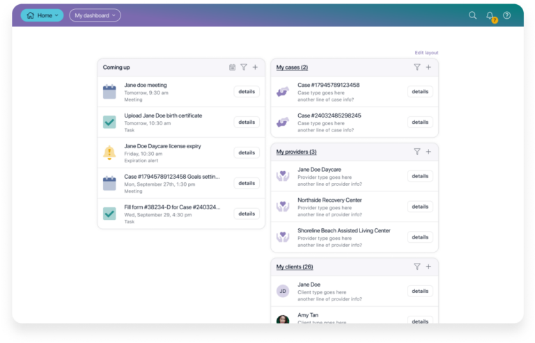 Casebook | Configurable Human Services Software Solutions