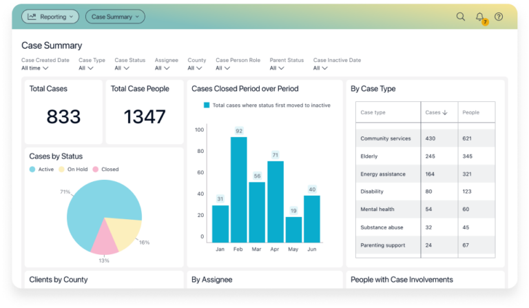 Casebook | Configurable Human Services Software Solutions