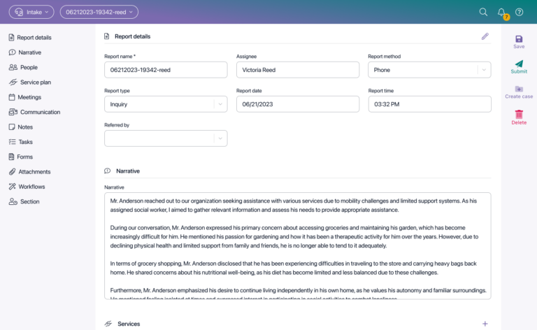 Casebook | Configurable Human Services Software Solutions