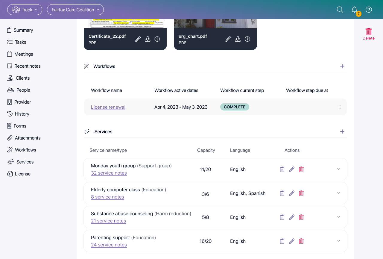 Casebook | Configurable Human Services Software Solutions