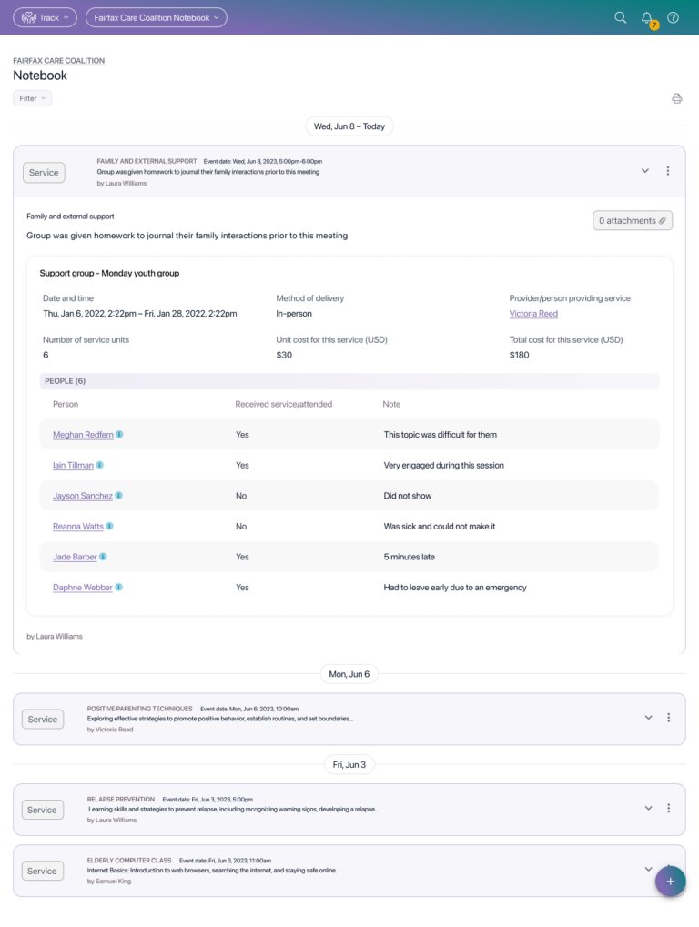 Casebook | Configurable Human Services Software Solutions